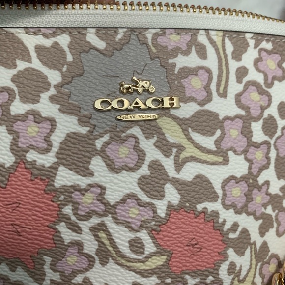 Coach | Bags | Coach Floral Print Handbag | Poshmark